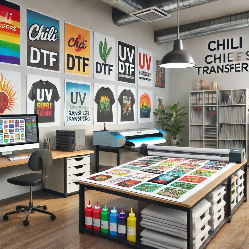 UV DTF Transfer by Size – Custom Prints for Any Project – Chili Transfers