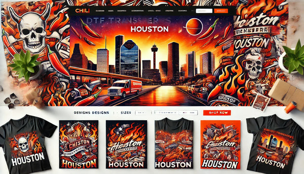 DTF Transfers Houston – Ready to Press & Durable Prints