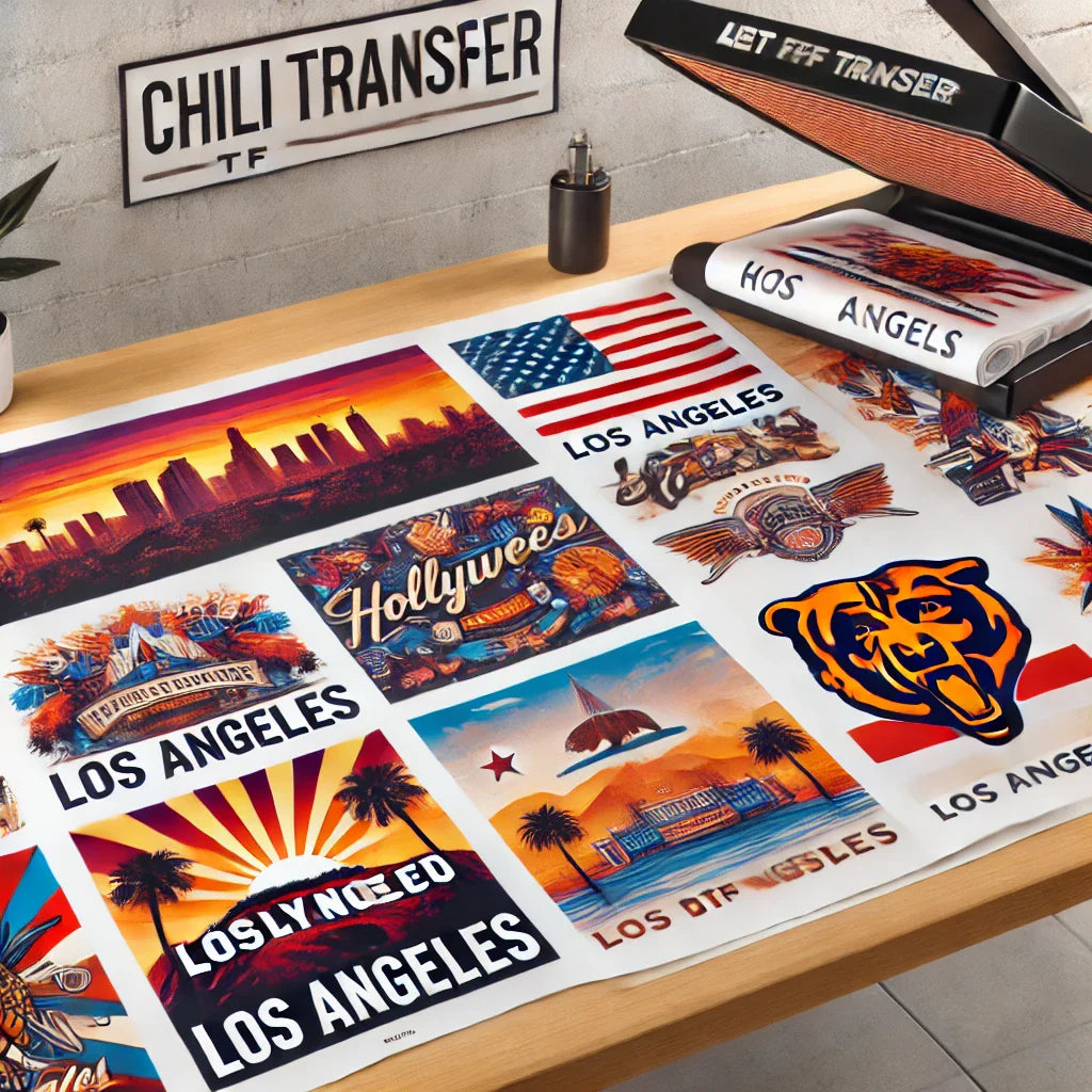 Los Angeles DTF Transfer – Custom, Vibrant Prints for Apparel – Chili ...
