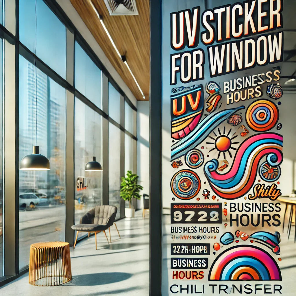 UV Sticker for Glass Door – Stylish Protection and Decoration