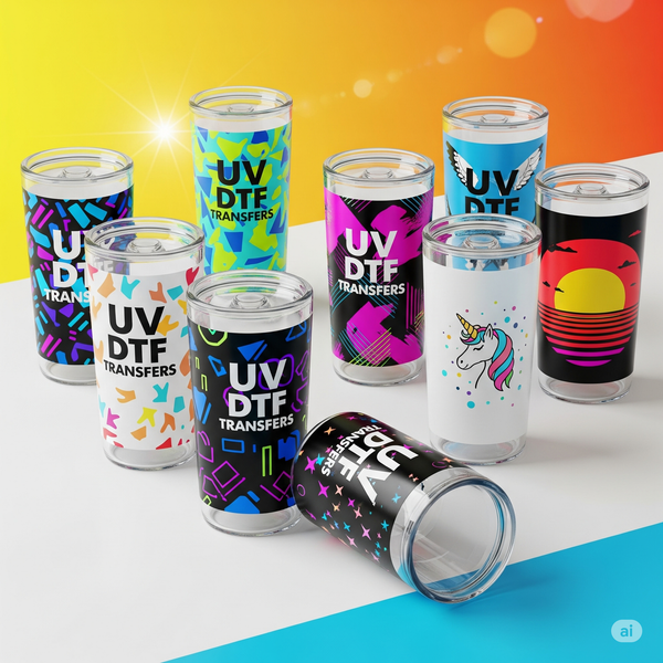 UV DTF Transfers for Cups | Vibrant & Durable Printing